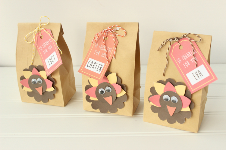 Thanksgiving Turkey Bags Craft